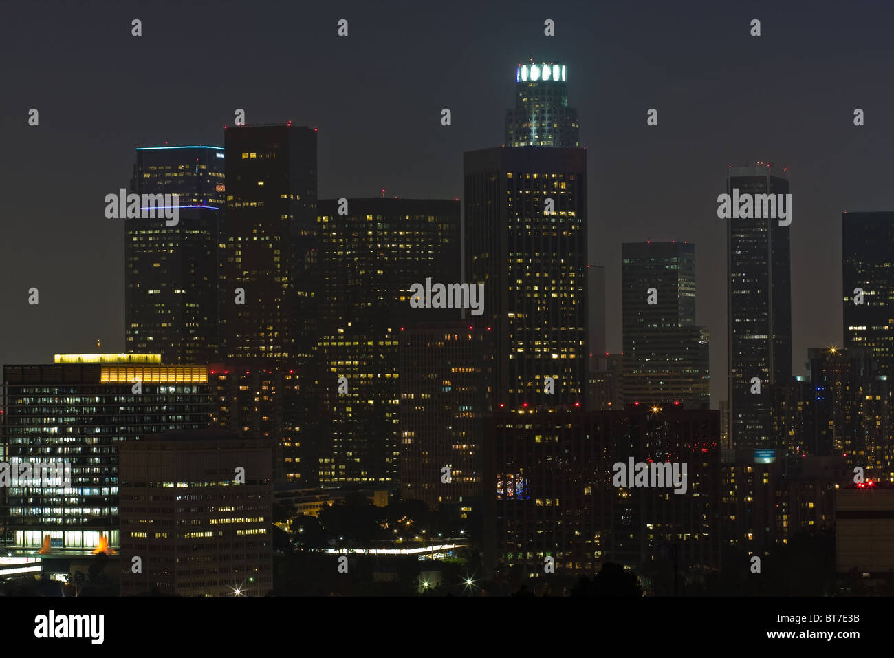 Los angeles cityscape hi-res stock photography and images - Alamy