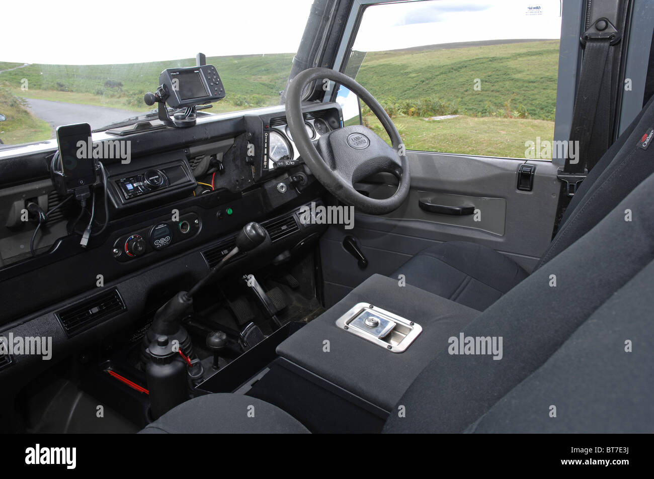 Land Rover Defender 130 1997 Stock Photo - Alamy
