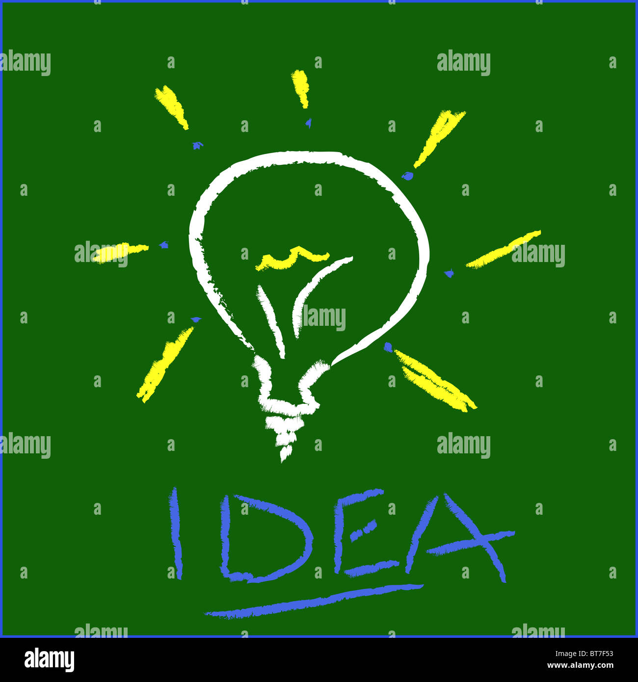 Light bulb illustration hi-res stock photography and images - Alamy