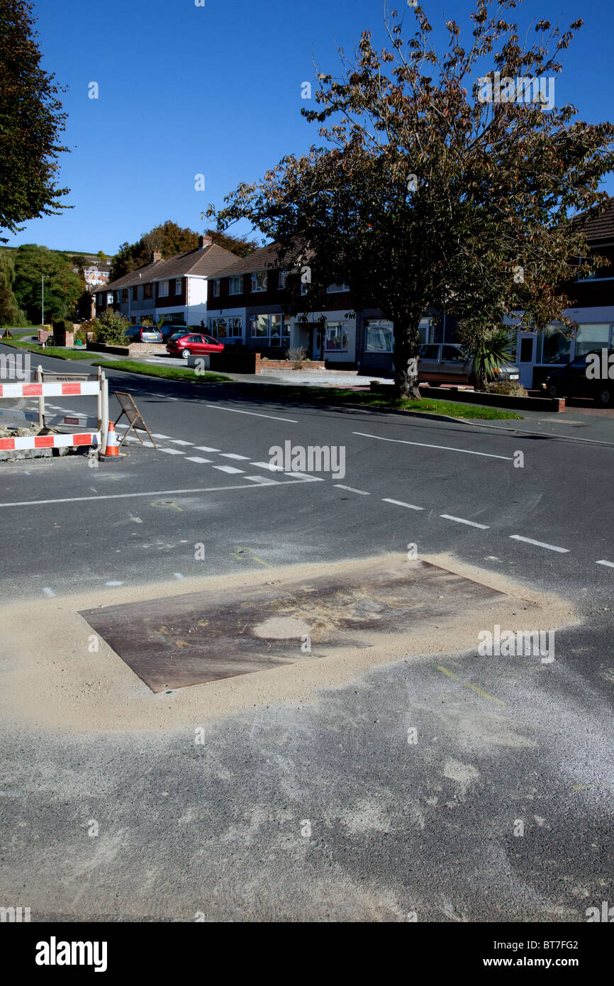 Manhole Covers In The Road High Resolution Stock Photography and Images ...