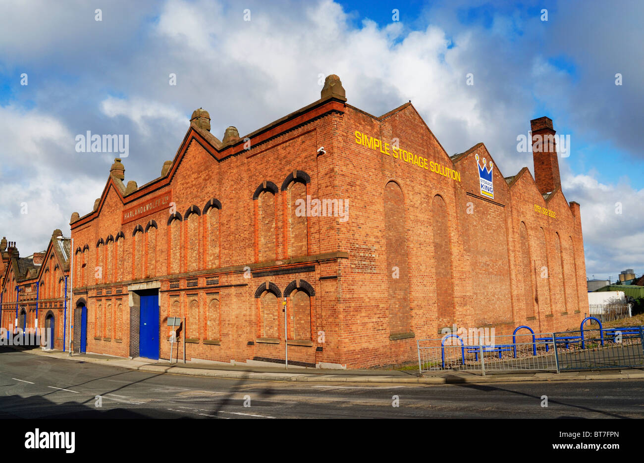 Former Harland & Wolff Foundry building in Strand Road, Bootle Stock ...