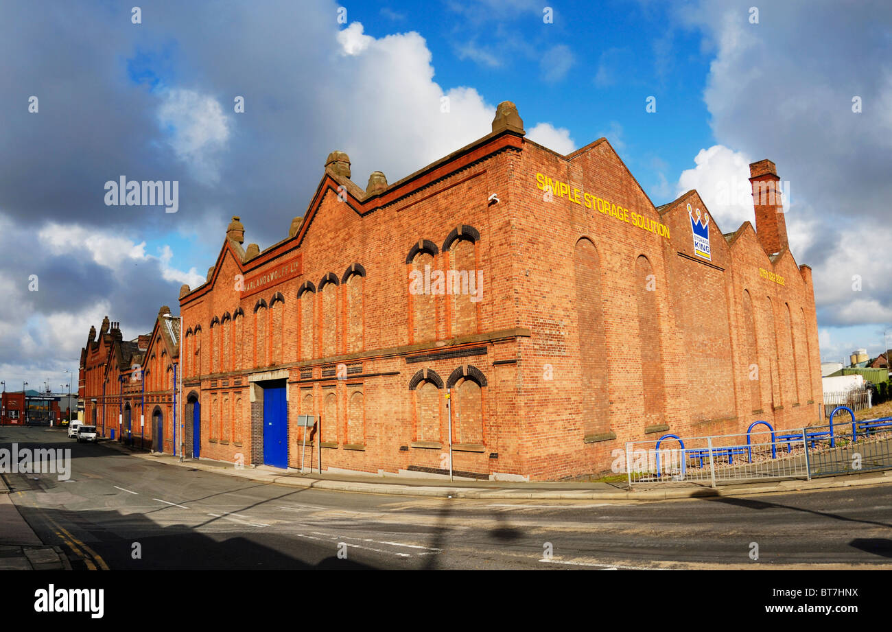 Former Harland & Wolff Foundry building in Strand Road, Bootle Stock ...