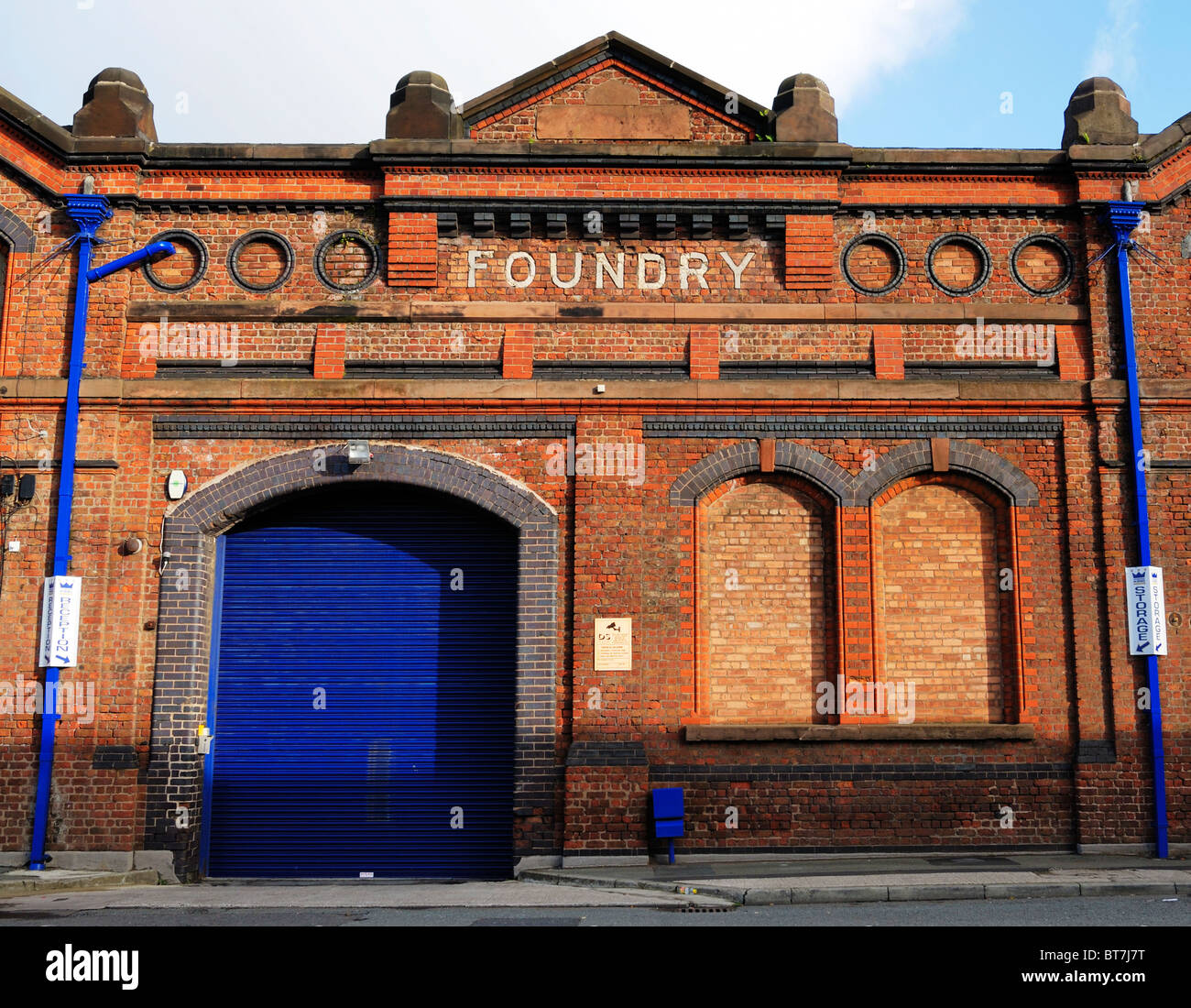 Former Harland & Wolff Foundry building in Strand Road, Bootle Stock ...