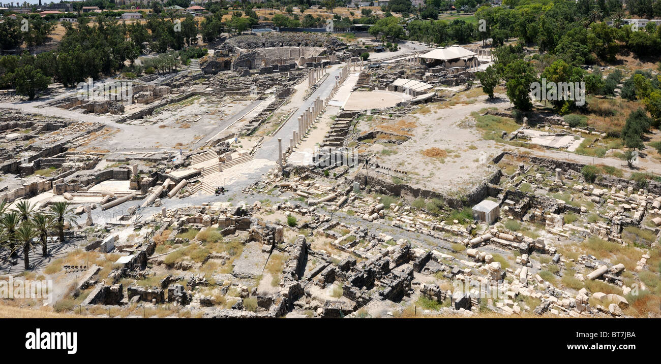 Ancient city of scythopolis hi-res stock photography and images - Alamy