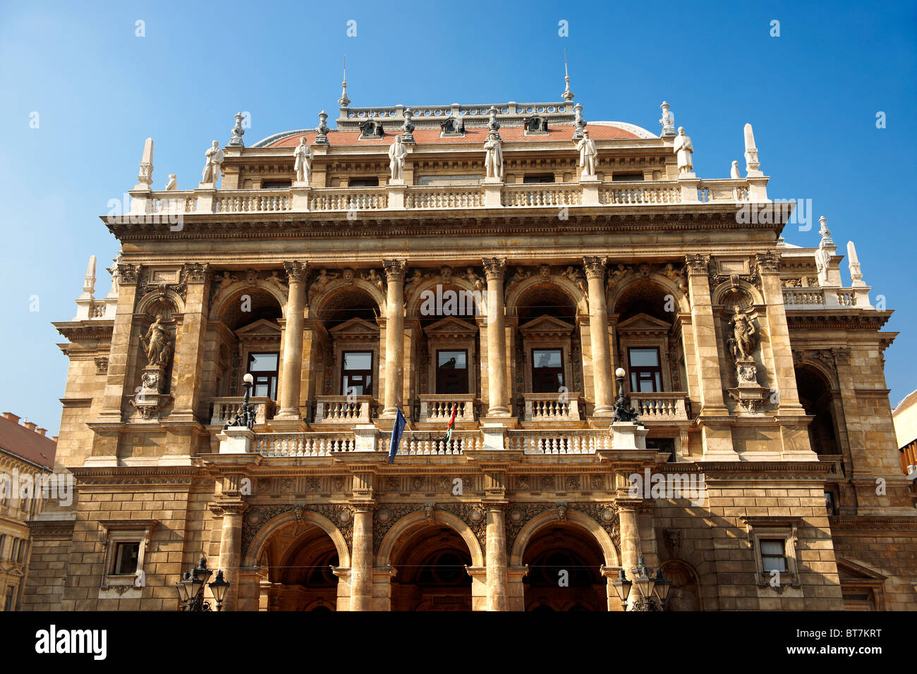 Hungarian State Opera House, Andrassy Boulavard, Budapest, Hungary ...