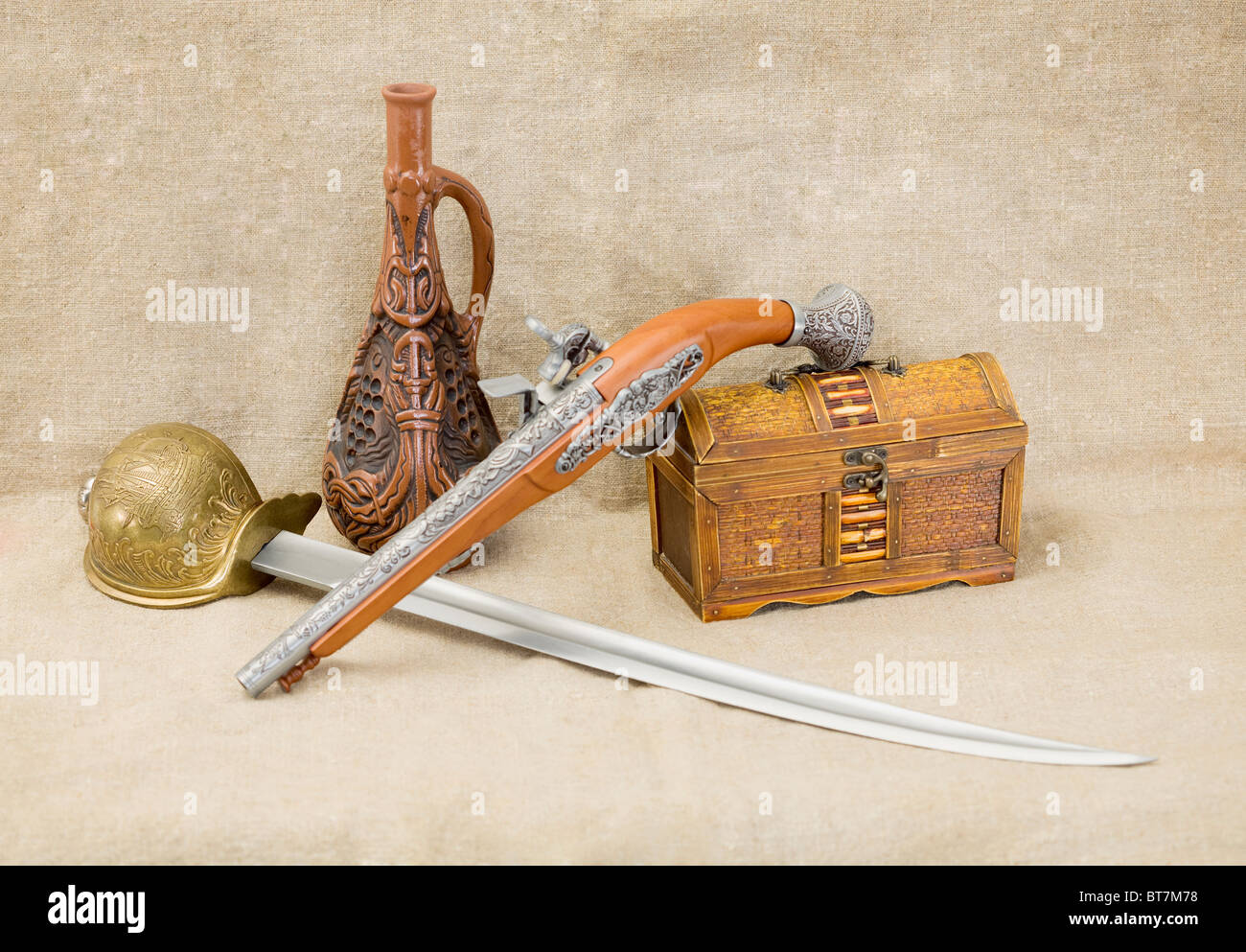 Wooden sword hi-res stock photography and images - Alamy