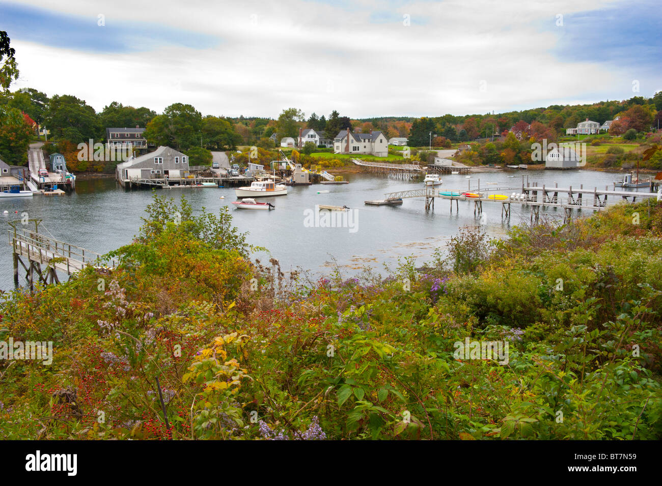 New harbor maine hi-res stock photography and images - Alamy