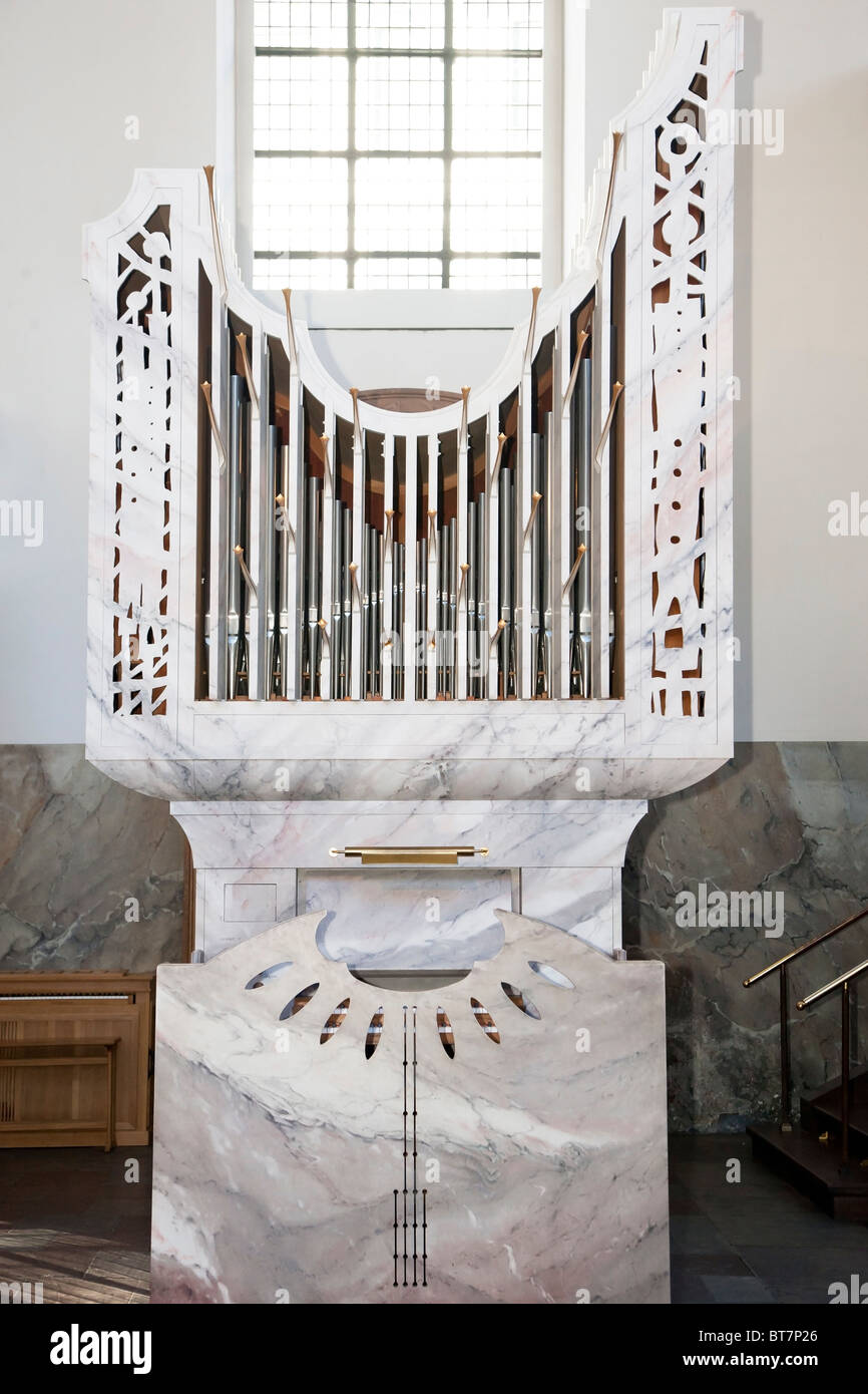 The choir organ in Trinitatis church in Copenhagen Stock Photo - Alamy