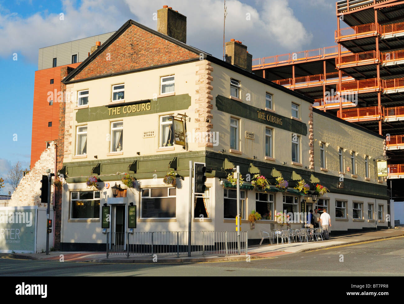 The Coburg Public House on the corner of Sefton Street ( Dock Road ...
