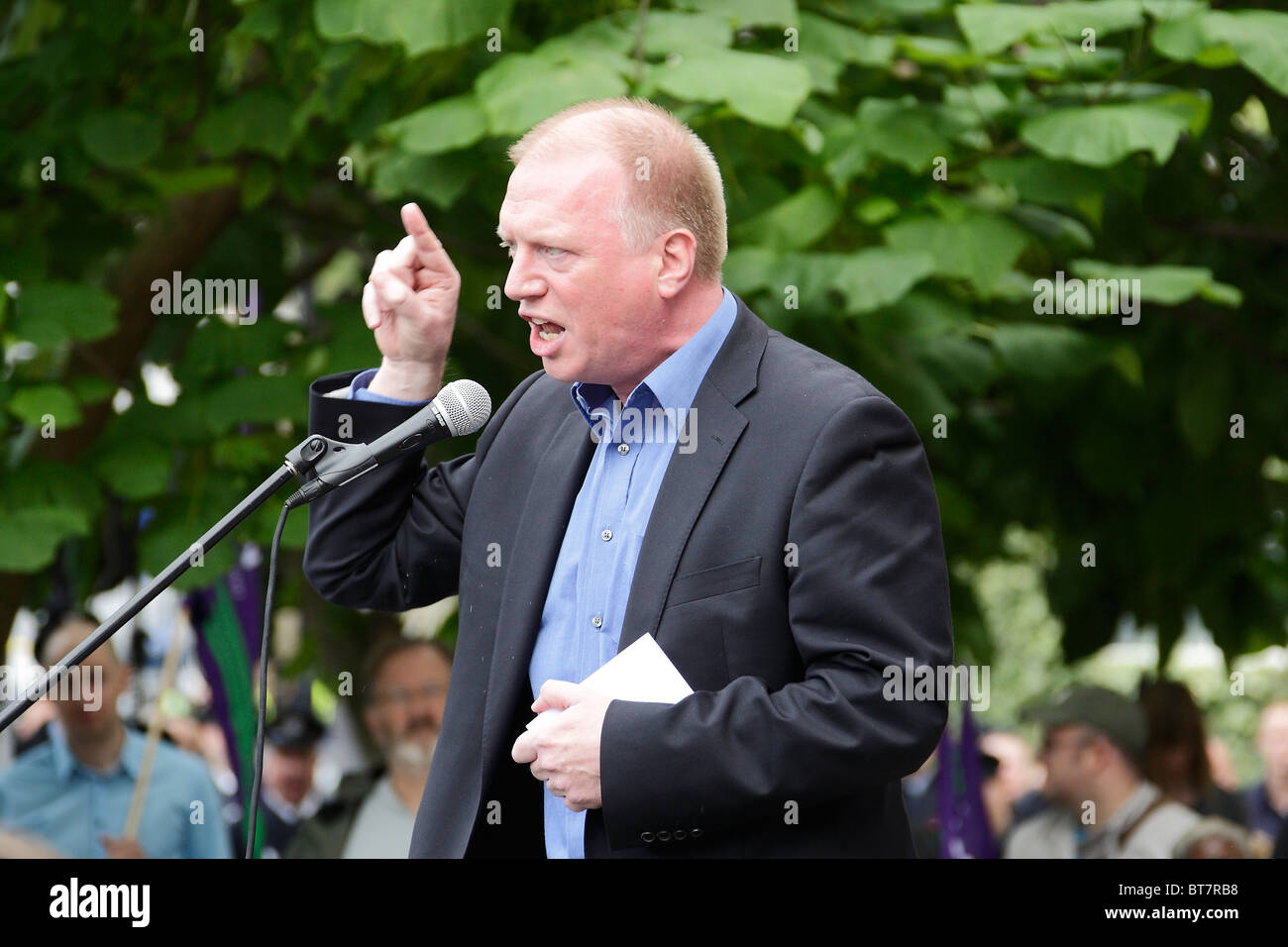Matt Wrack FBU General Secretary Stock Photo - Alamy