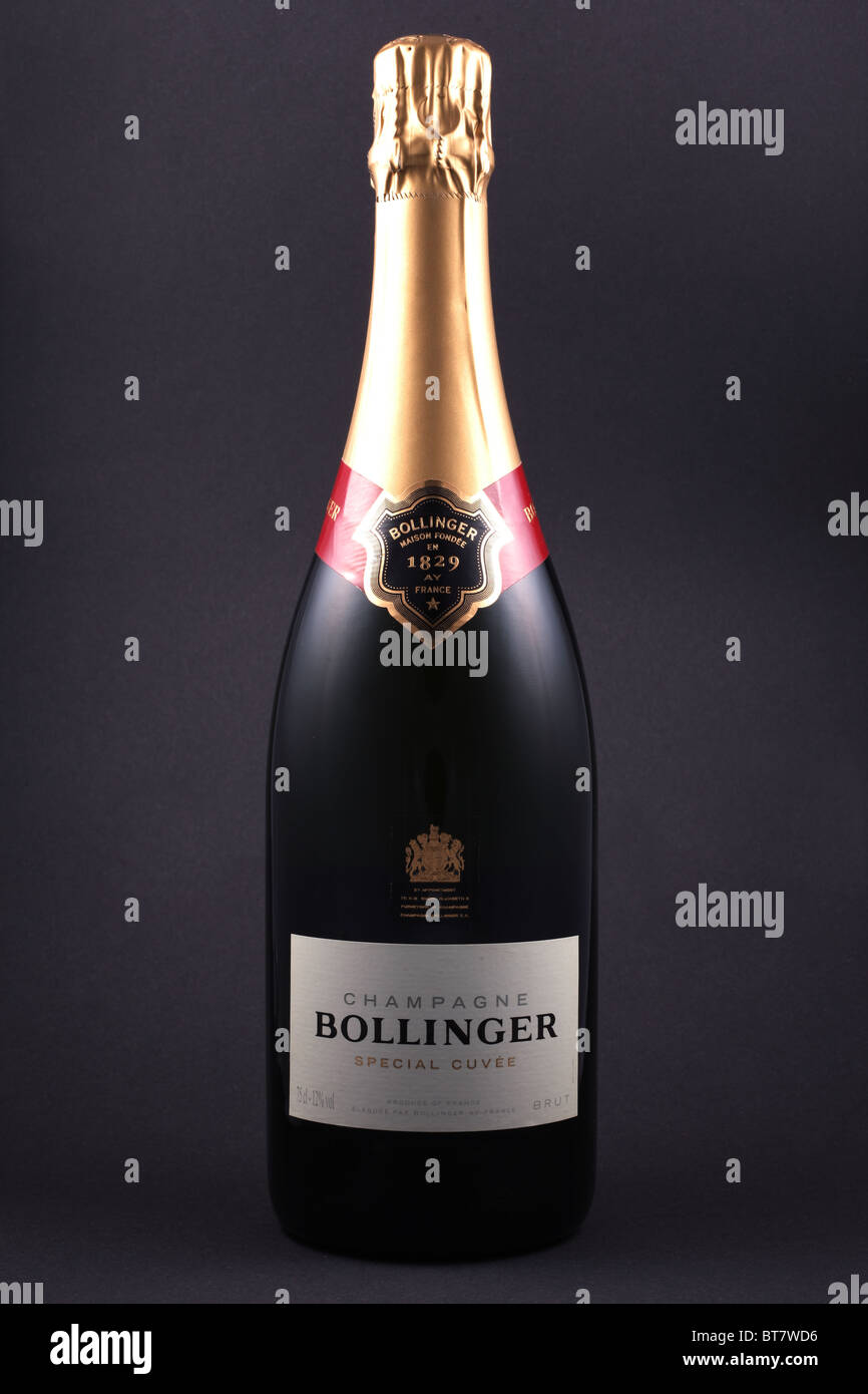 Bollinger bottle label hi-res stock photography and images - Alamy
