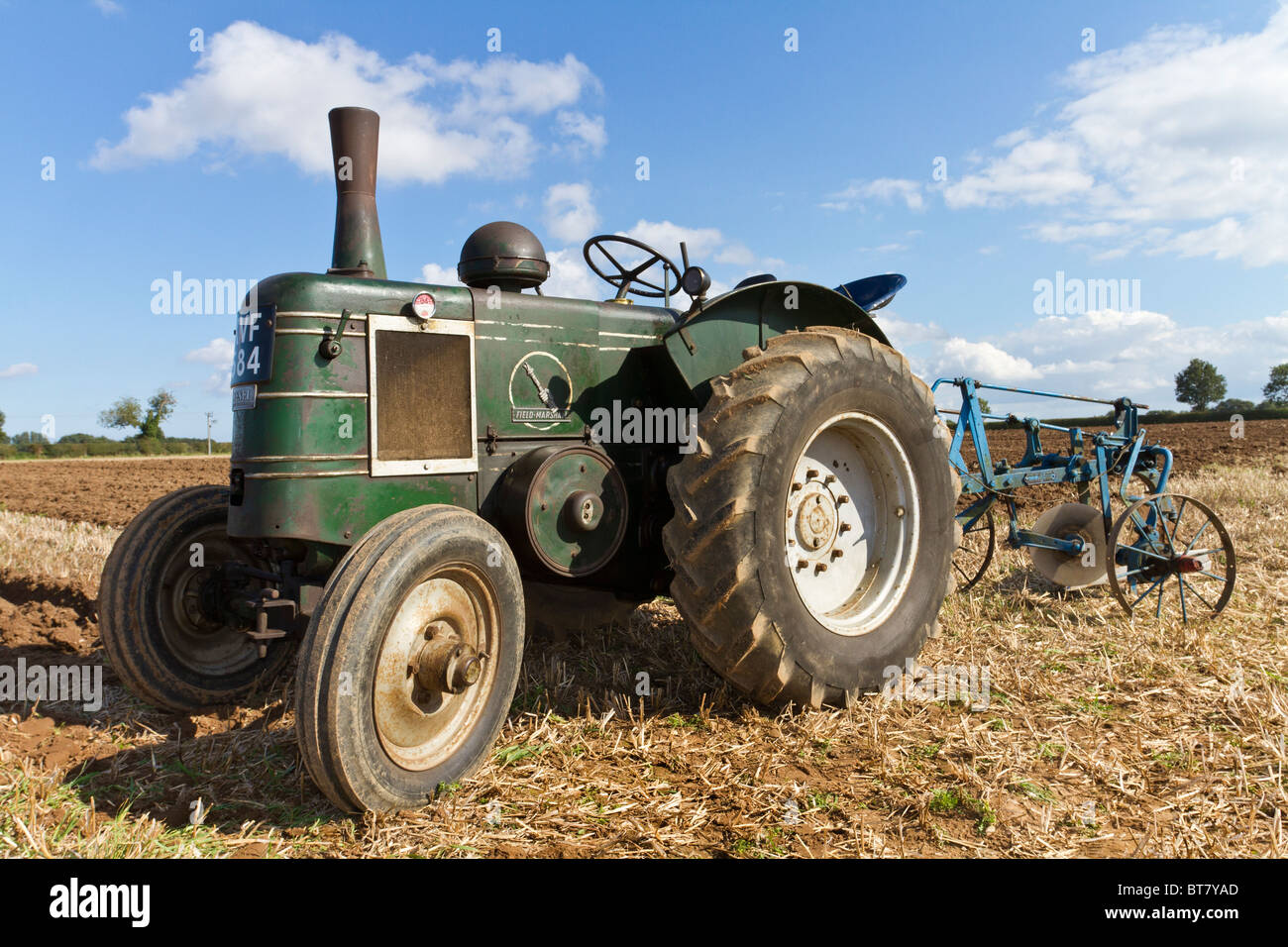 1950's Field-Marshall Series 3A Tractor with plough, at the 2010 ...