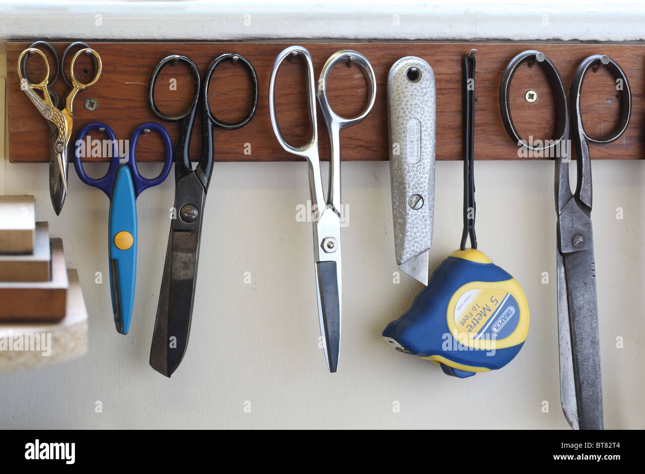 Hand tools for bookbinding hi-res stock photography and images - Alamy