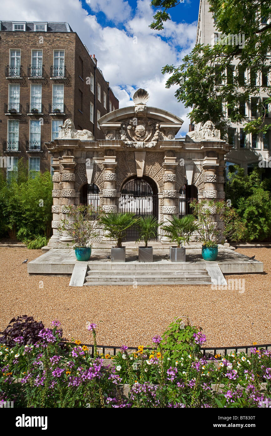 London, Embankment Gardens York Watergate September 2010 Stock Photo ...