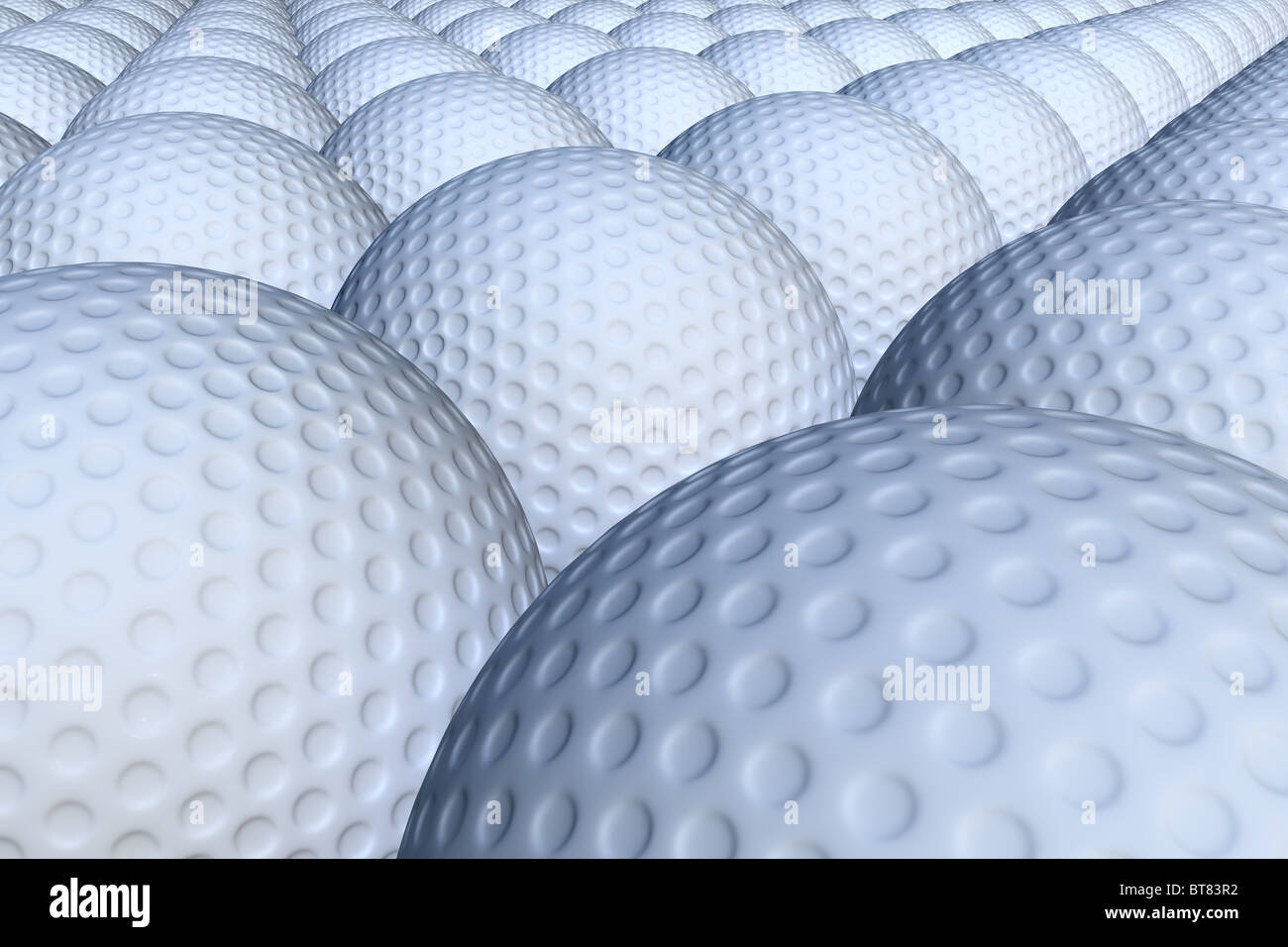 Large group of golf balls Stock Photo - Alamy