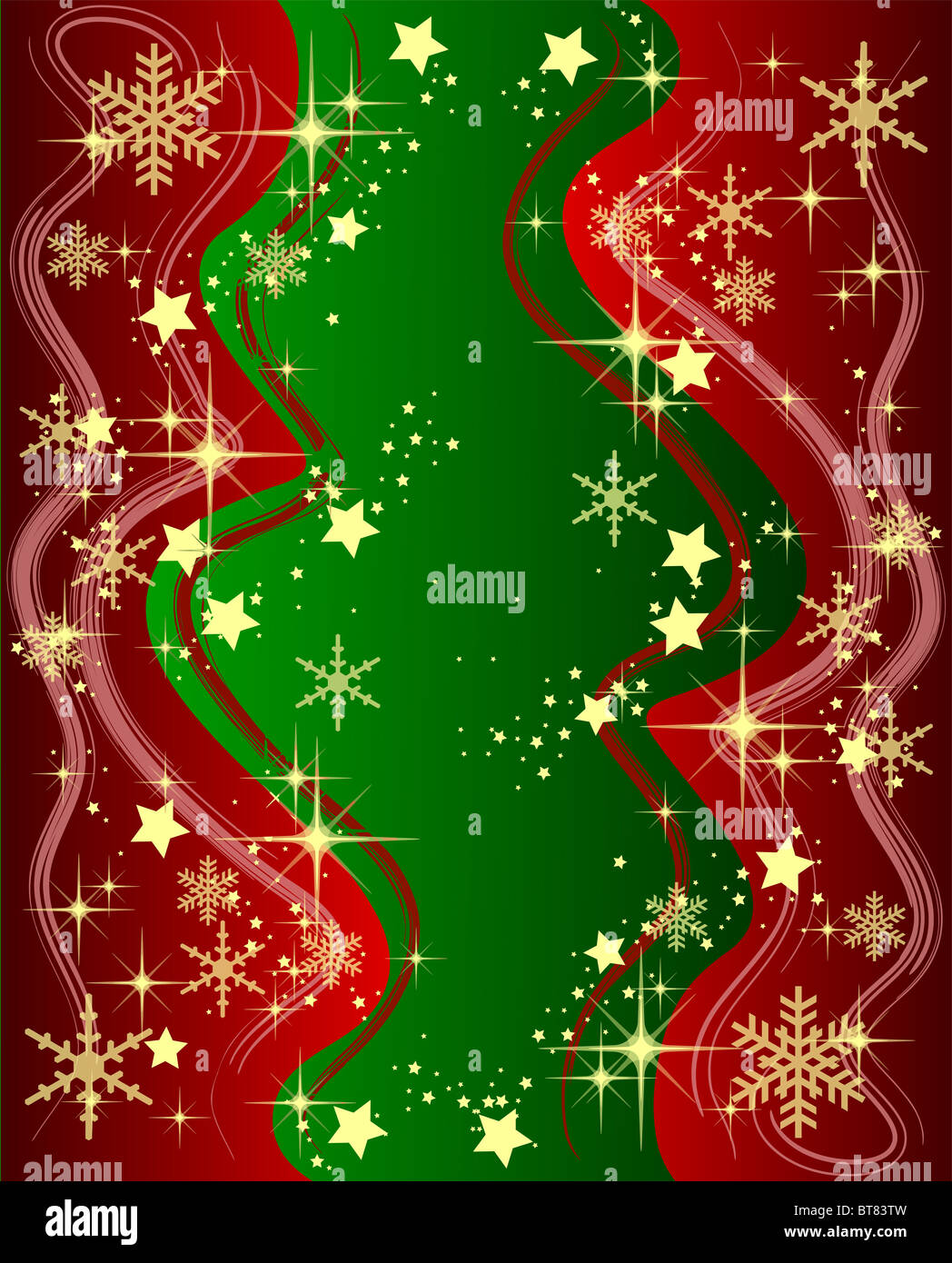 illustration of a christmas background Stock Photo - Alamy
