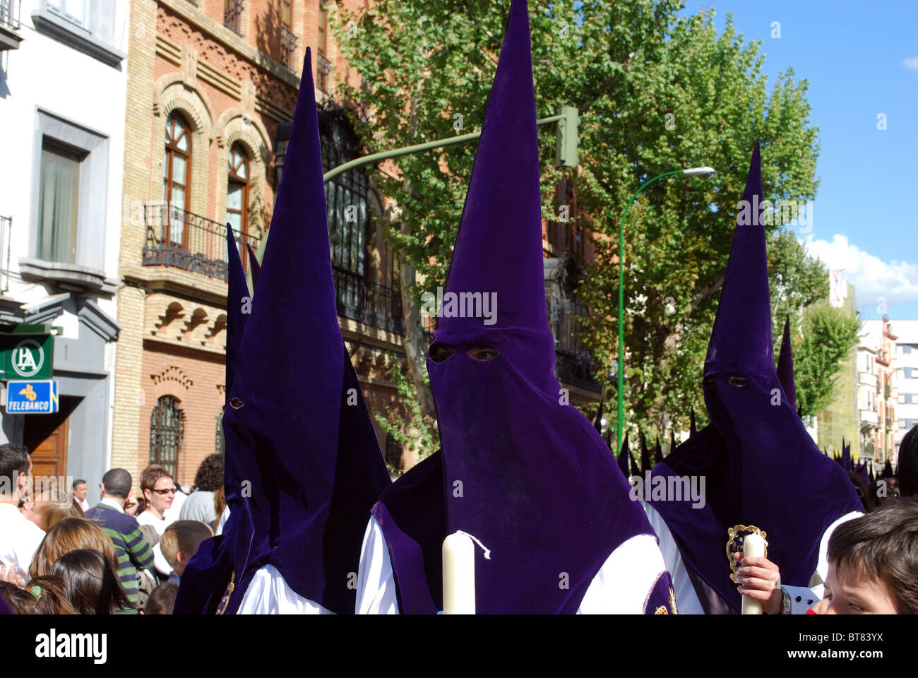 Santa Semana (Holy week), Seville, Seville Province, Andalucia, Spain ...