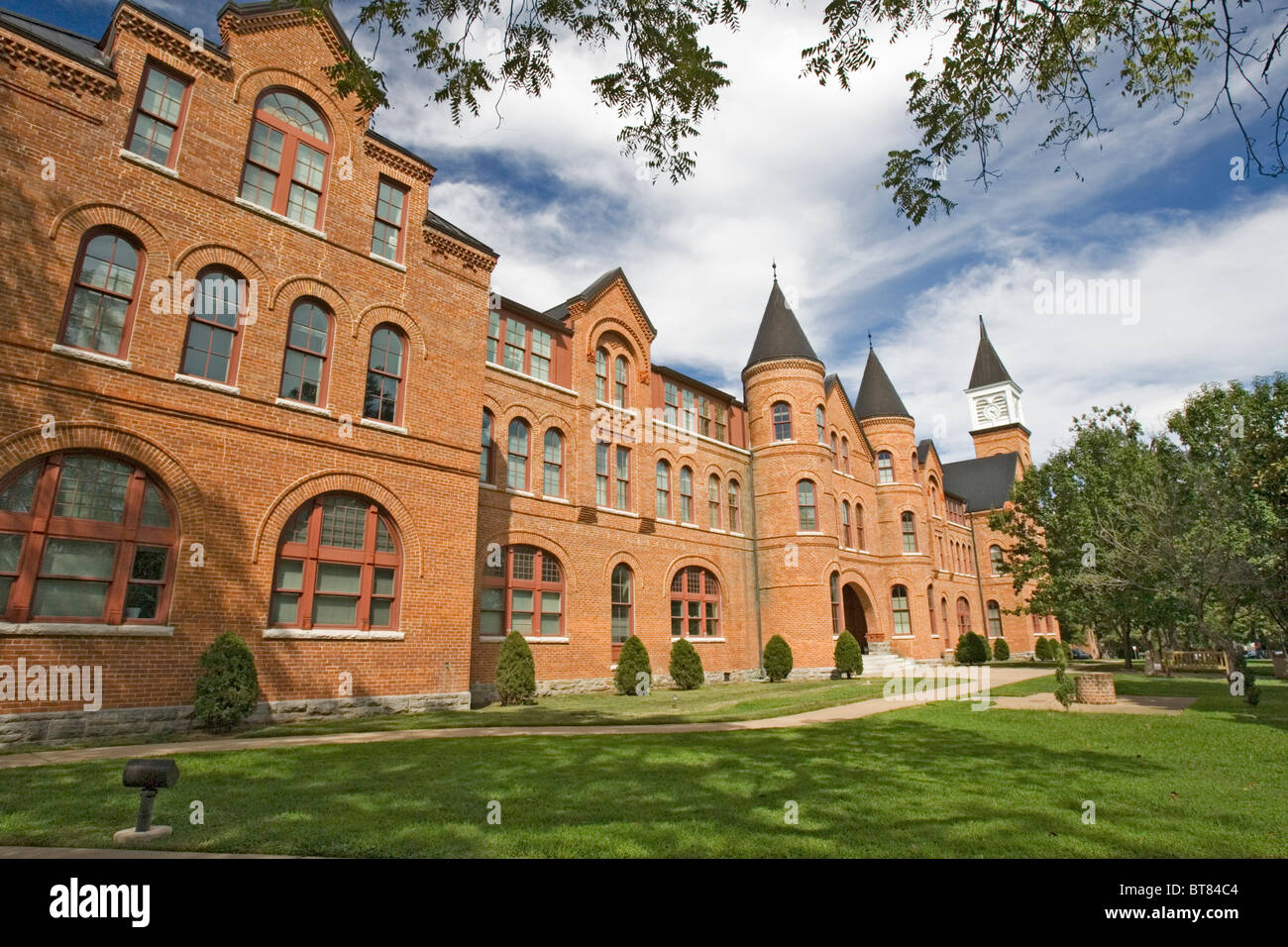 Seminary Hall on the campus of Northeastern State University in ...