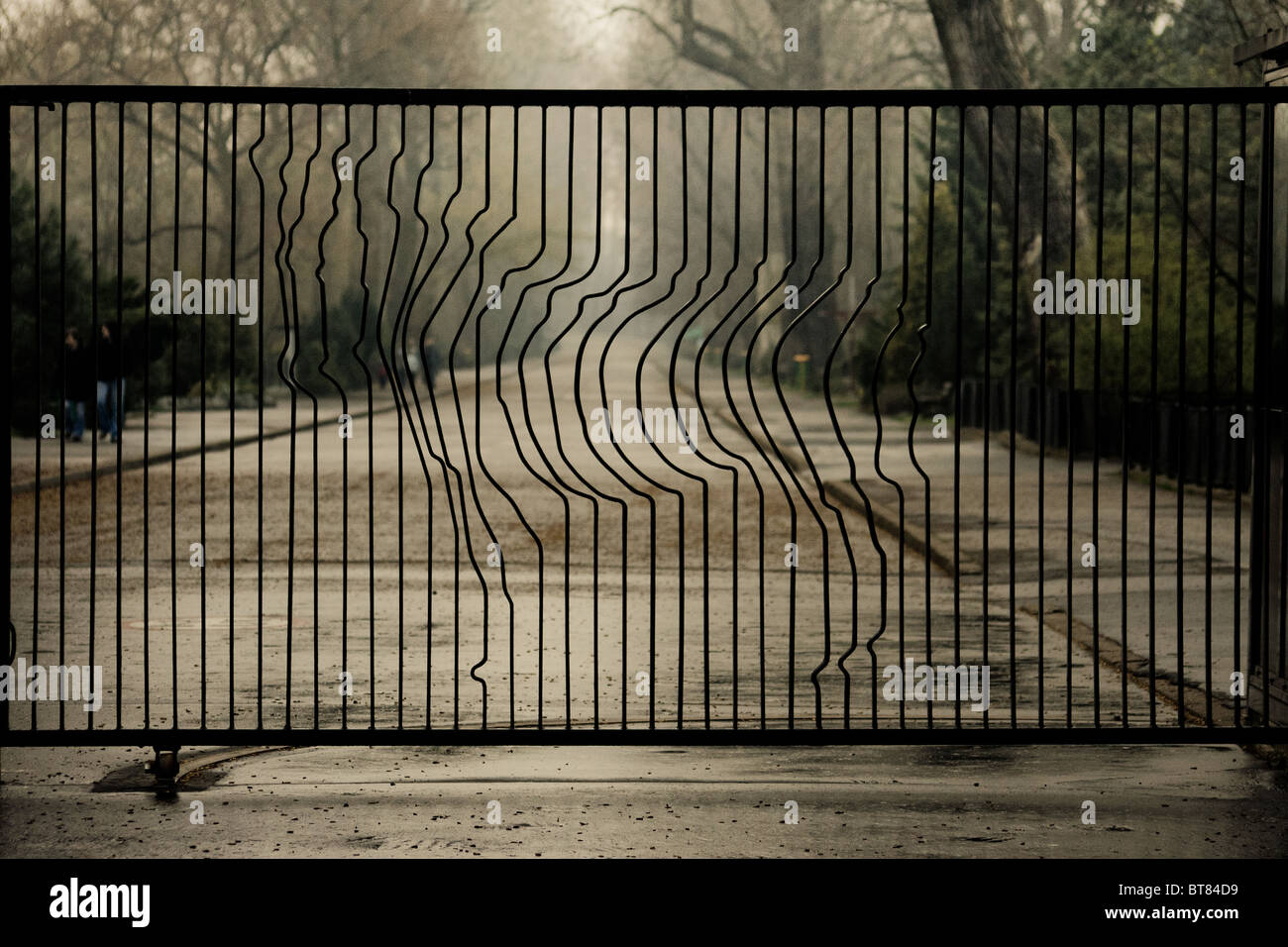Zoo entrance gate hi-res stock photography and images - Alamy