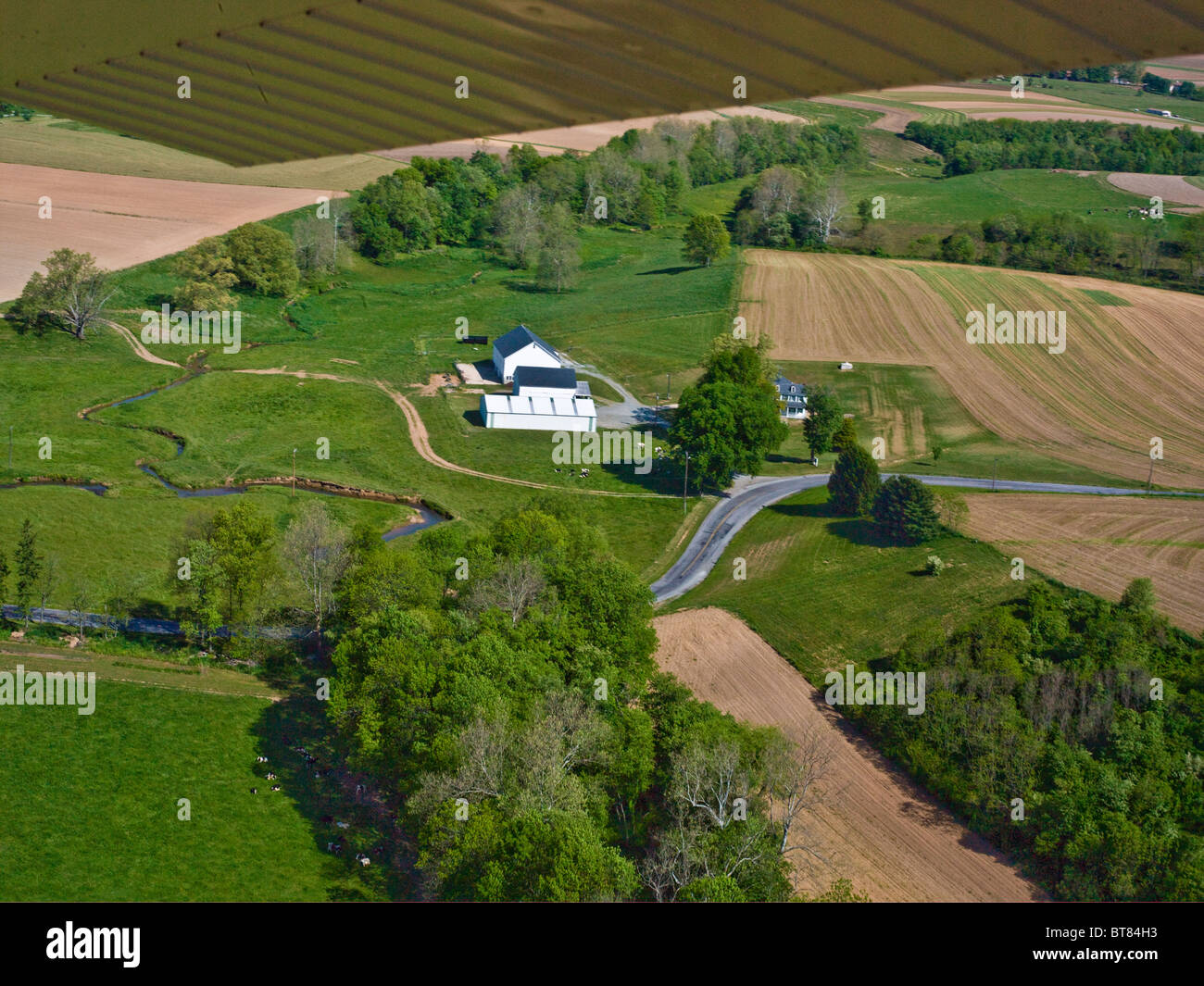 Lancaster county farm bucolic landscape Stock Photo - Alamy