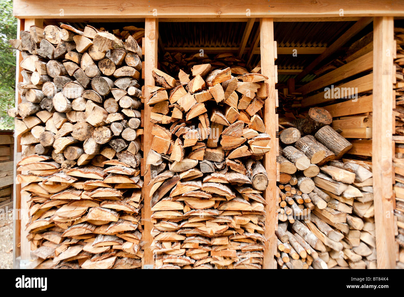 A wood pile Stock Photo - Alamy