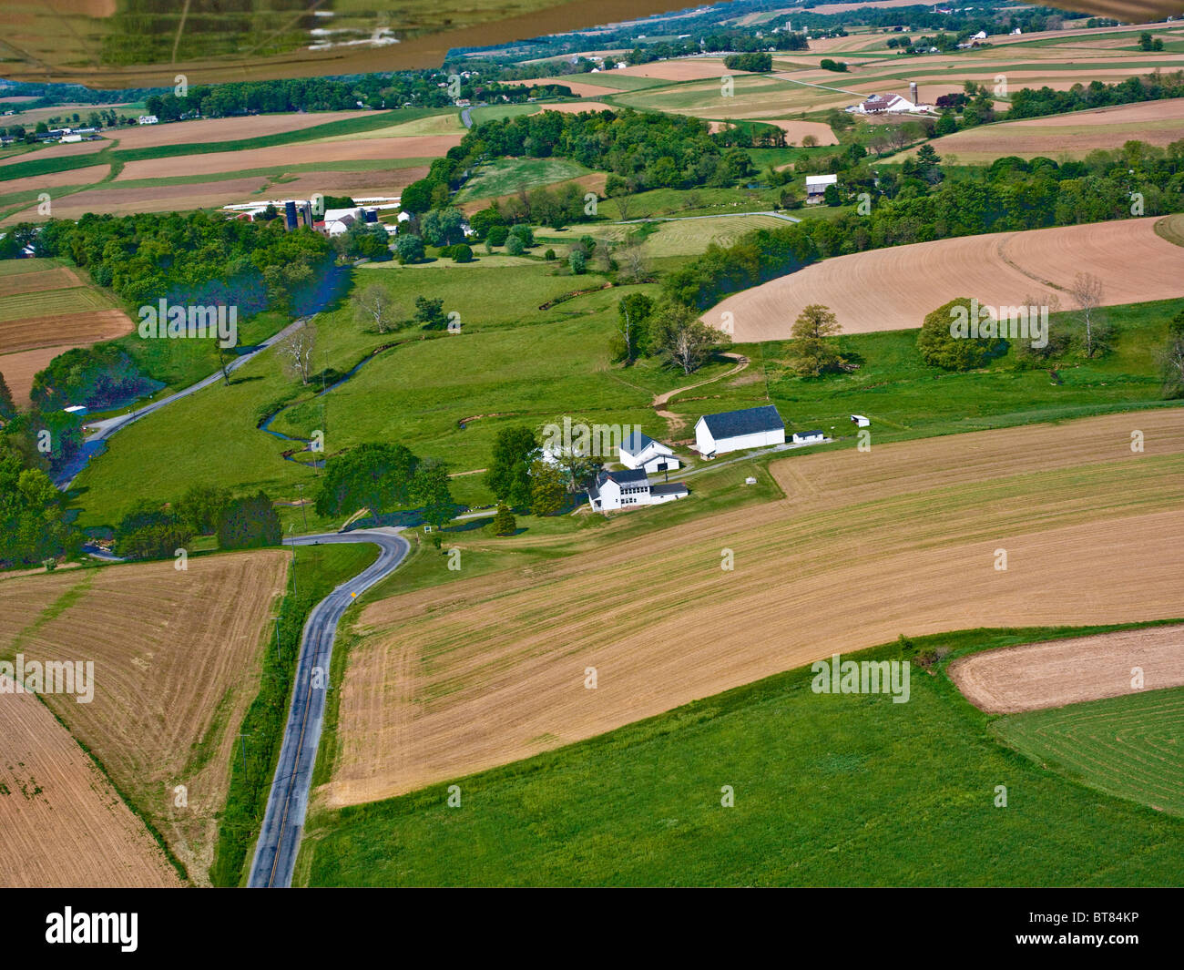 Lancaster county farm bucolic landscape Stock Photo - Alamy