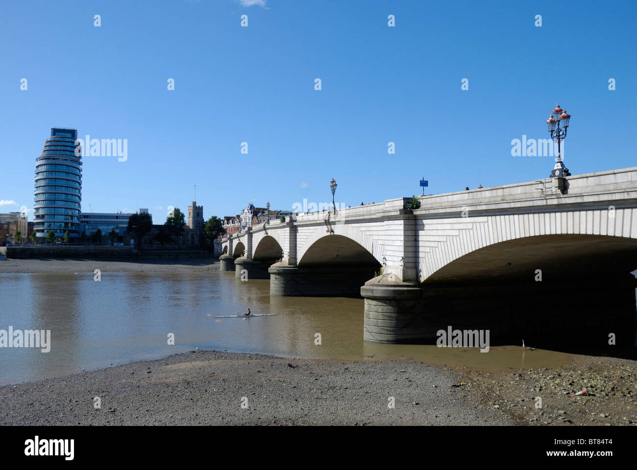 Putney Bridge on the River Thames, London, England Stock Photo - Alamy
