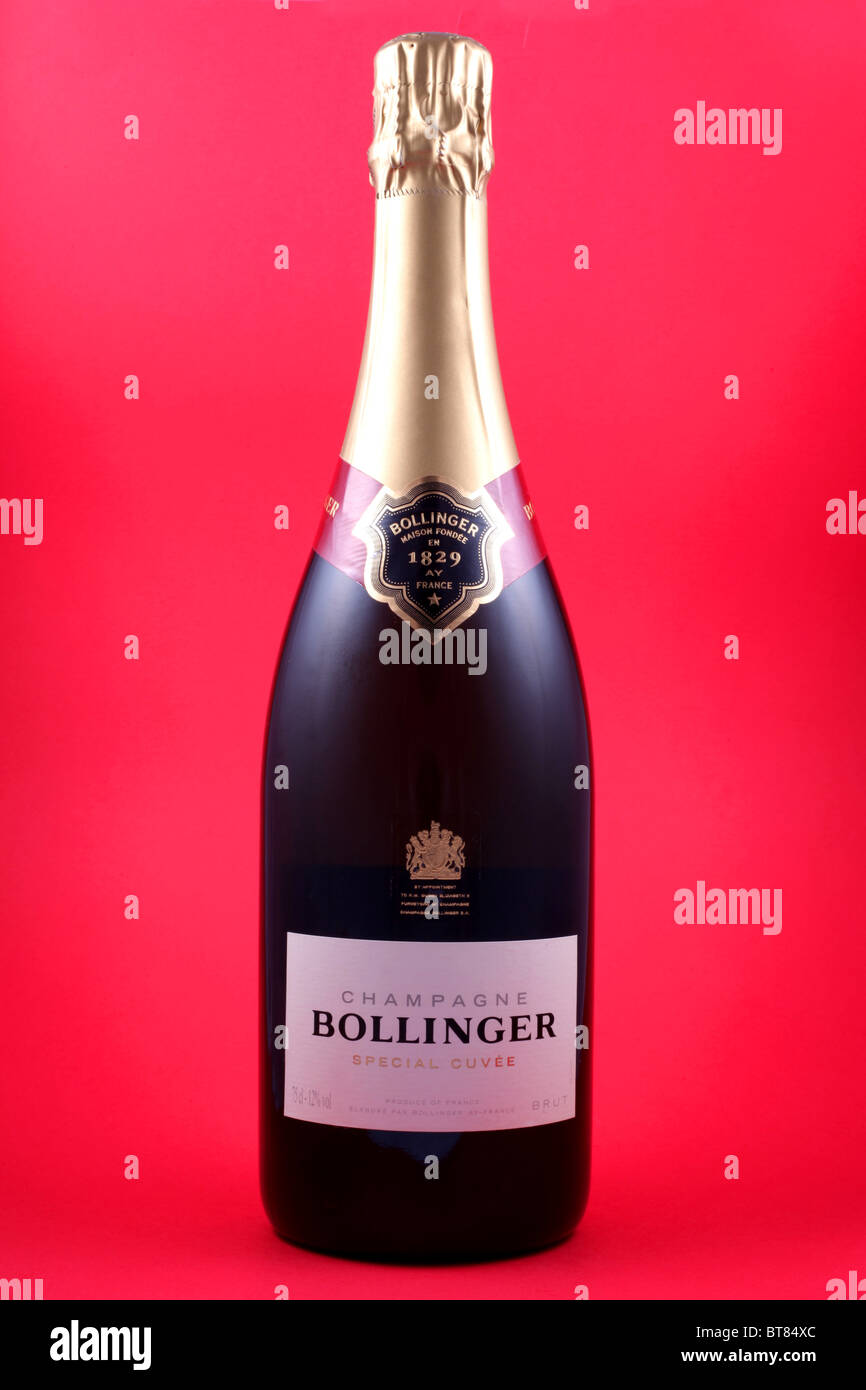 Bottle of Bollinger Special Cuvee Champagne Stock Photo - Alamy