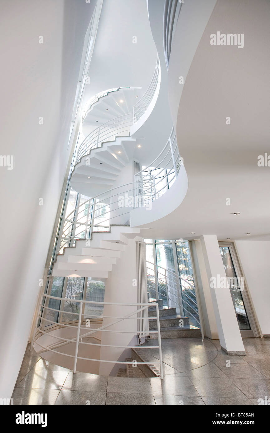 Interior design, staircase of an office building Stock Photo - Alamy