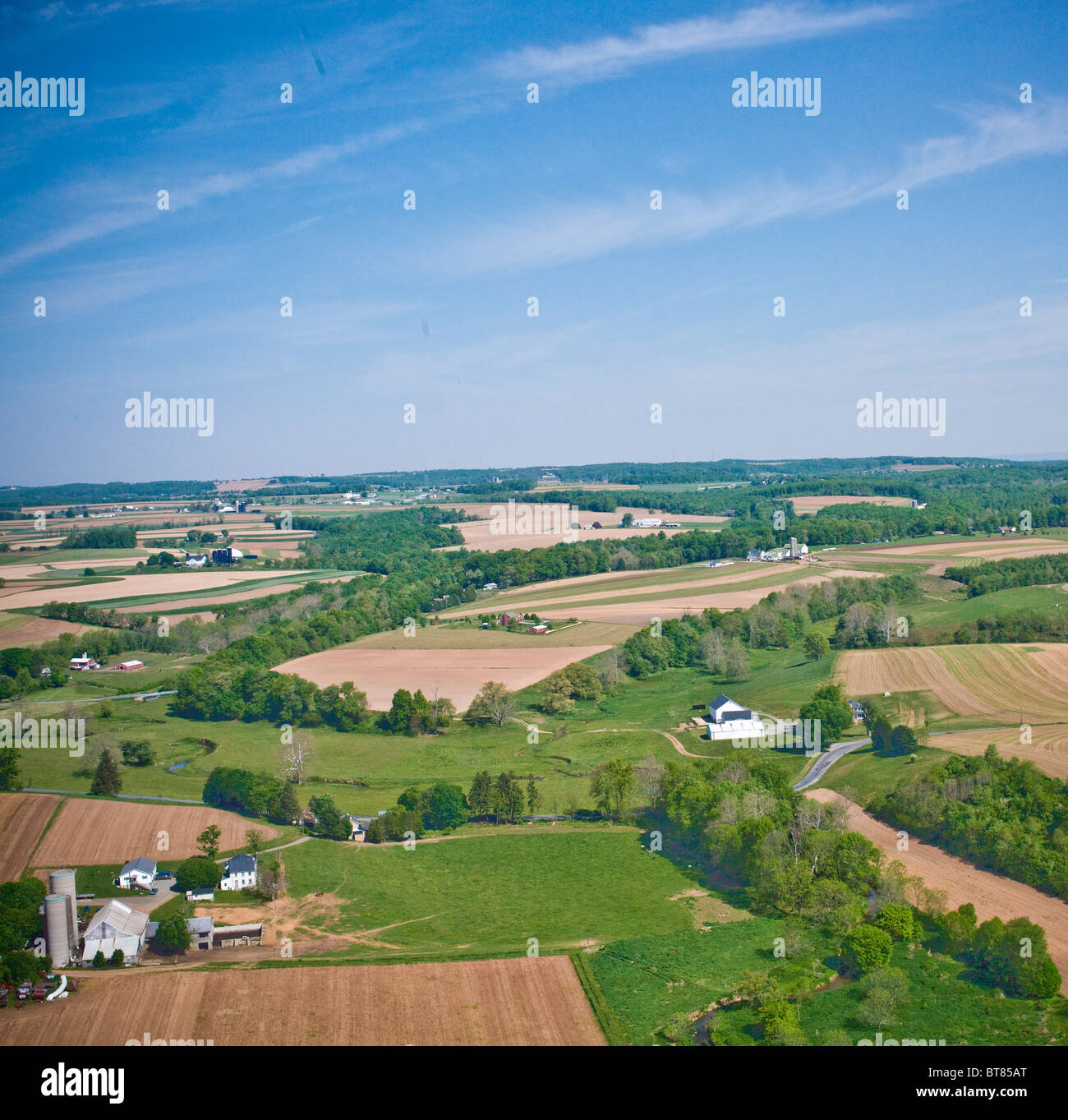 Lancaster county farm bucolic landscape Stock Photo - Alamy