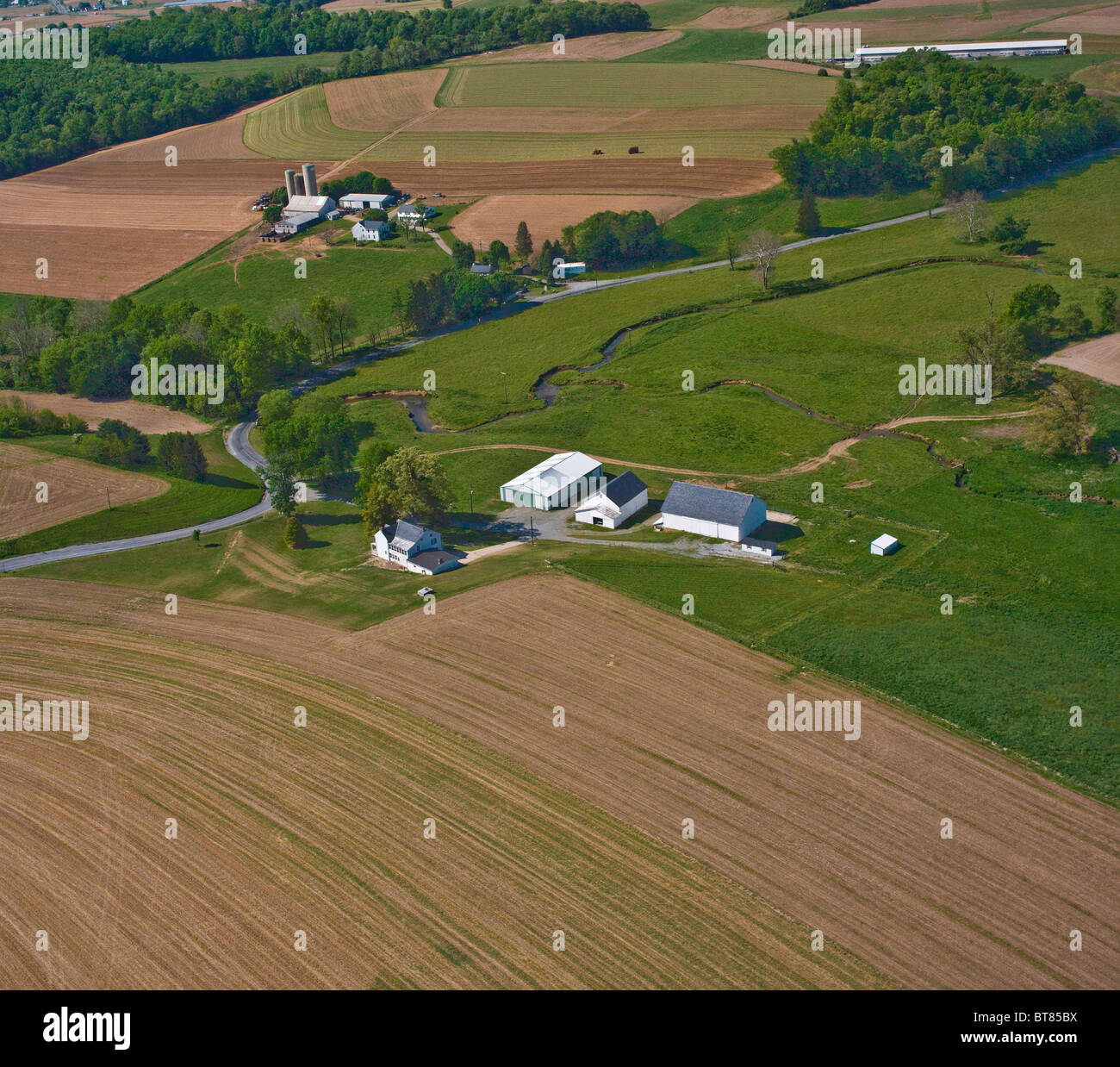 Lancaster county farm bucolic landscape Stock Photo - Alamy