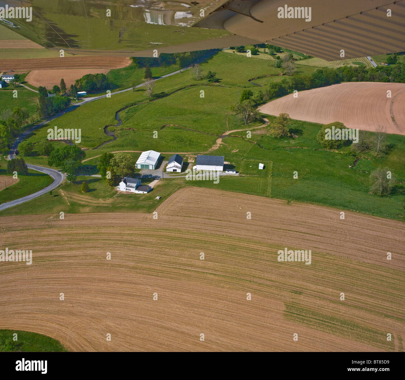 Lancaster county farm bucolic landscape Stock Photo - Alamy