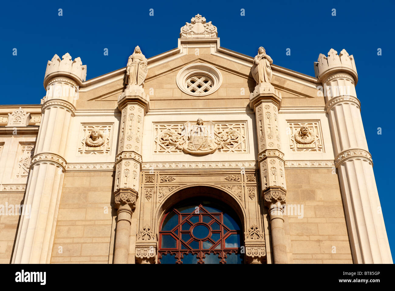 The Romantic style Vigado Concert Hall (Vigadó) designed by Frigyes ...