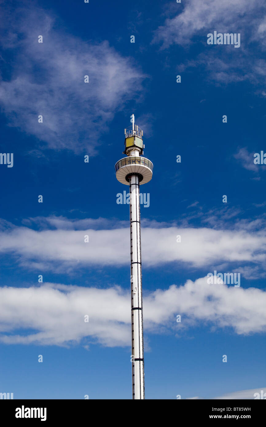 Sky Tower Rhyl North Wales Stock Photo - Alamy