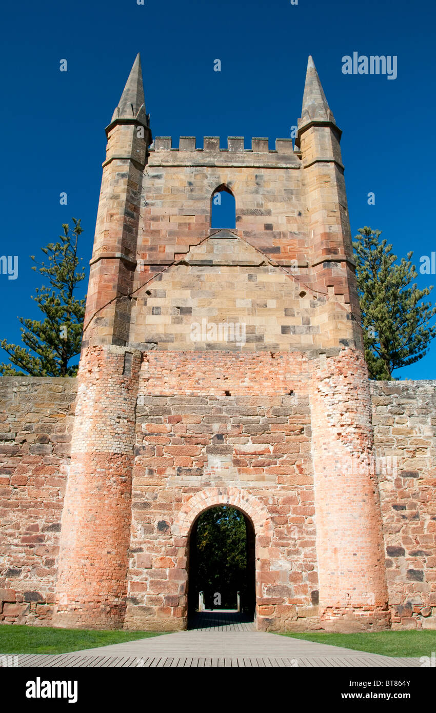 Church, Port Arthur Historic Site, Tasmania, Australia Stock Photo - Alamy