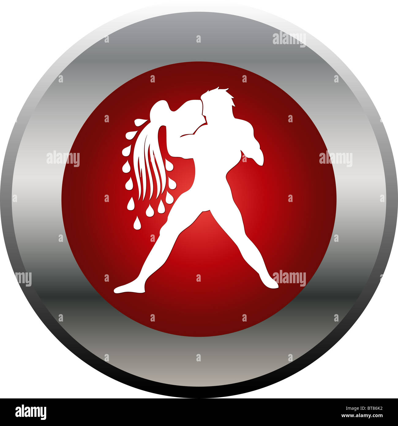 zodiac sign aquarius Stock Photo - Alamy