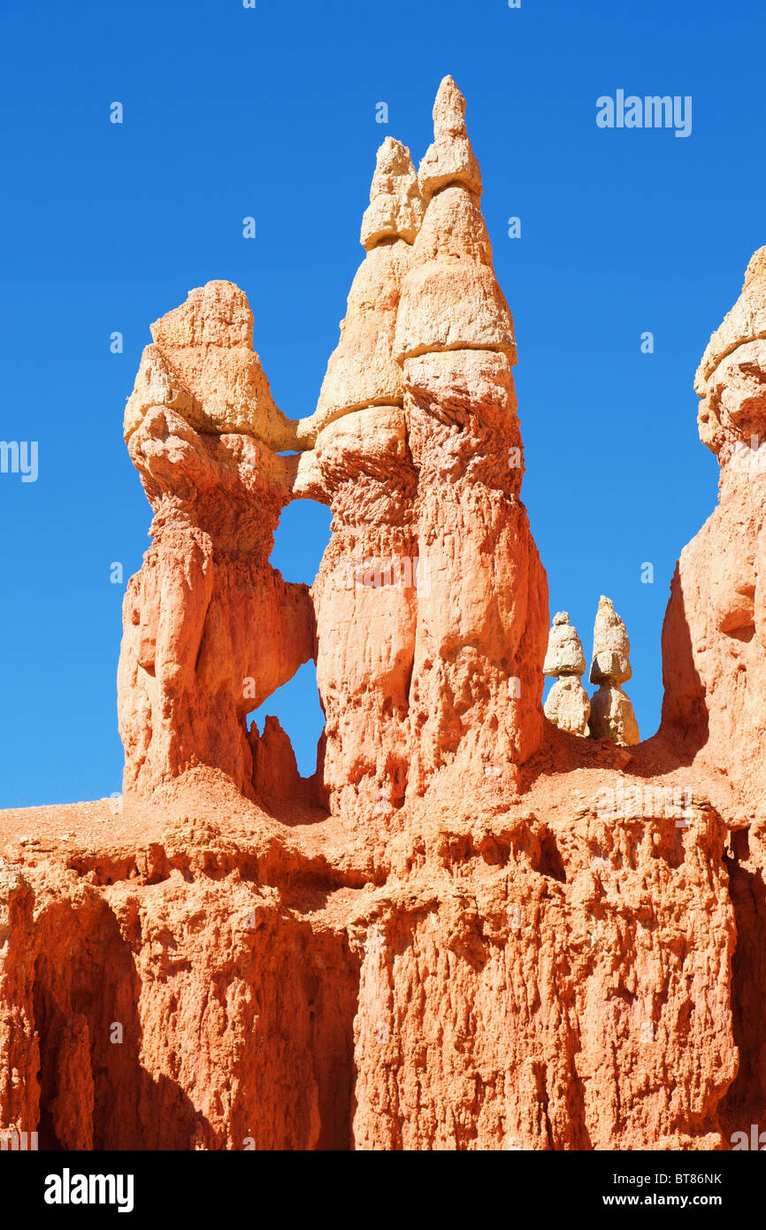 Red rock formations hoodoos hi-res stock photography and images - Alamy