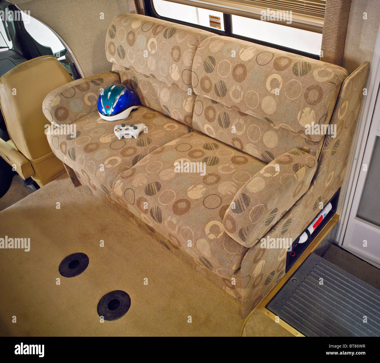 Interior recreational vehicle motor home Stock Photo - Alamy