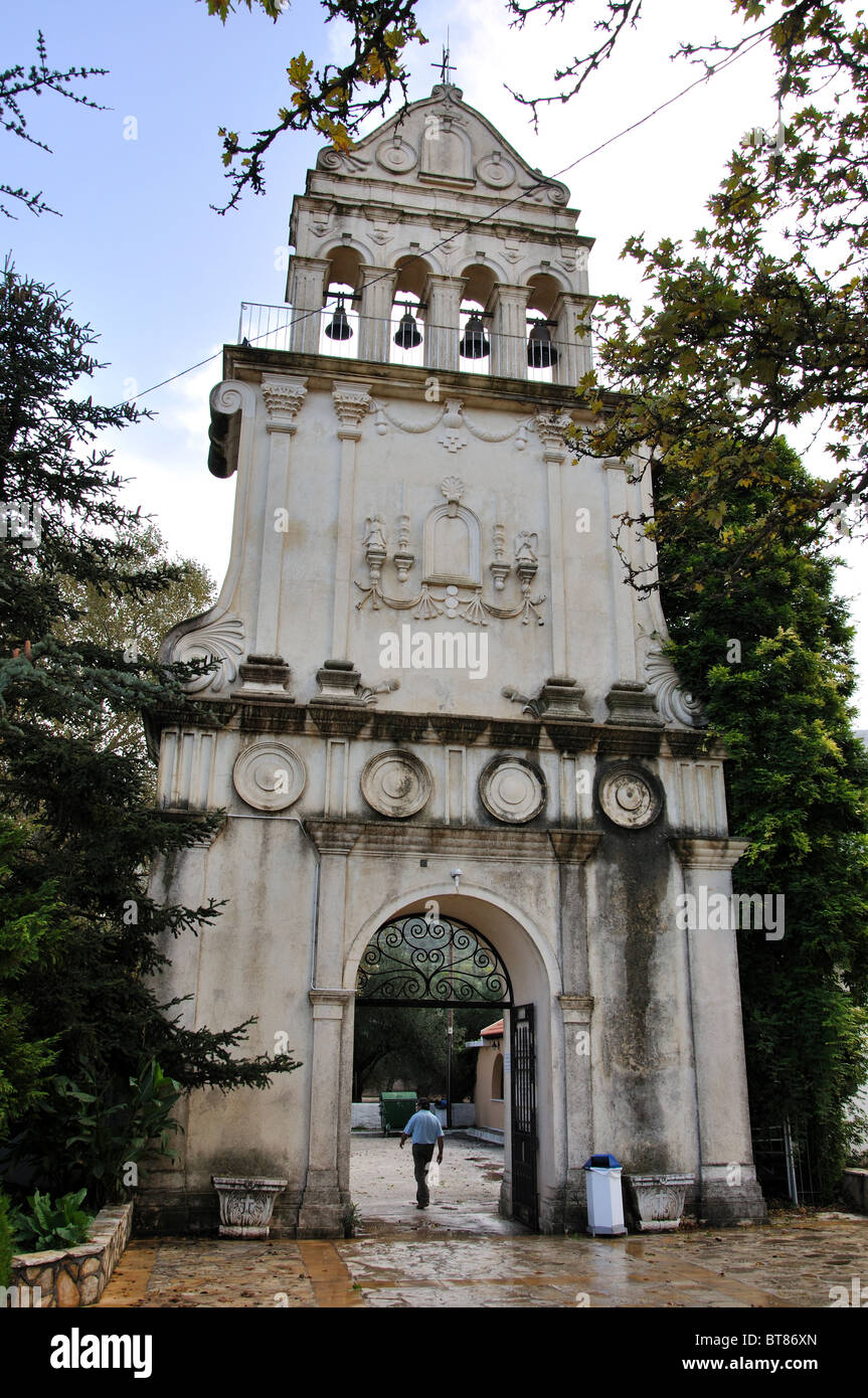 Bell tower, Monastery of Agios Gerasimos Church, Omala Valley ...