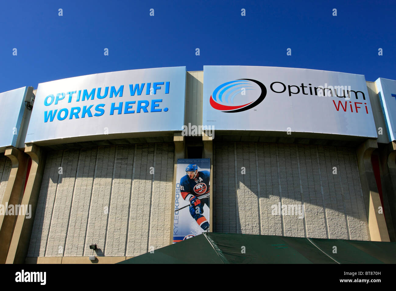 The Nassau Veterans Memorial Coliseum, Uniondale, Long Island NY Stock ...