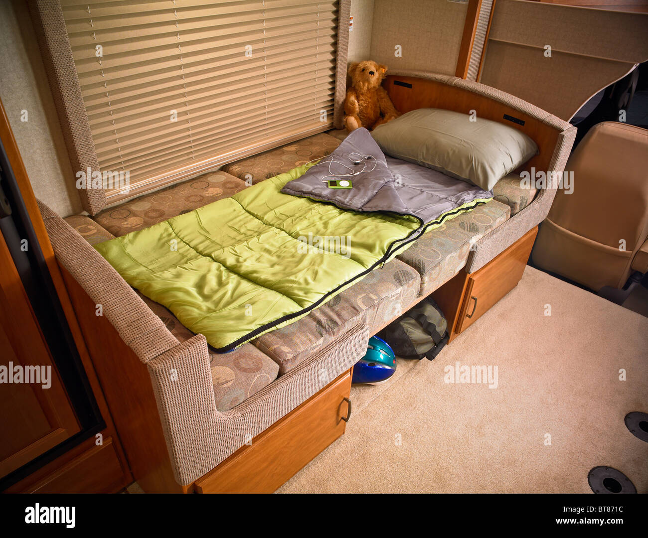 Interior recreational vehicle motor home Stock Photo - Alamy