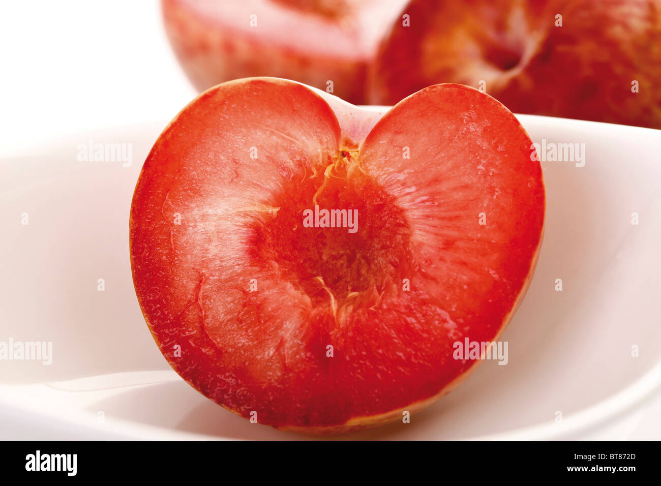Hybrid of plum and apricot, Pluot Stock Photo - Alamy