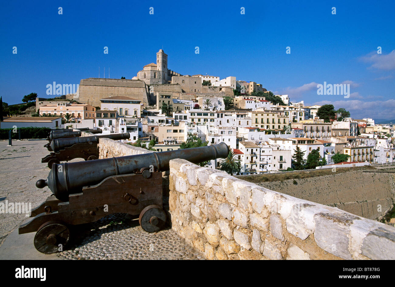 Dalt Vila, historic centre, Ibiza Town, Ibiza, Balearic Islands, Spain ...