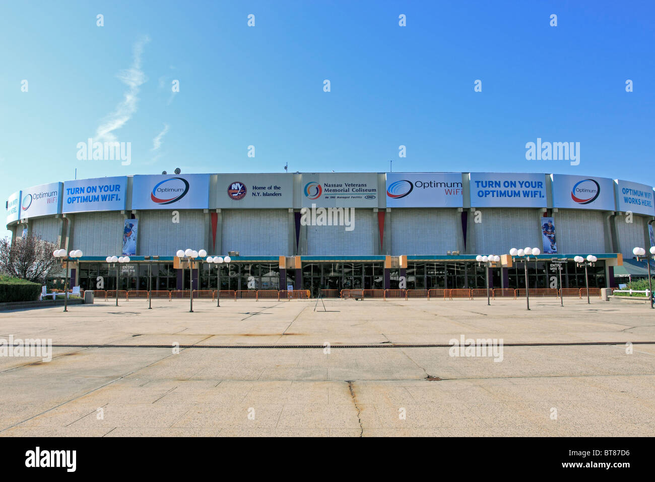 The Nassau Veterans Memorial Coliseum Uniondale Long Island NY Stock ...