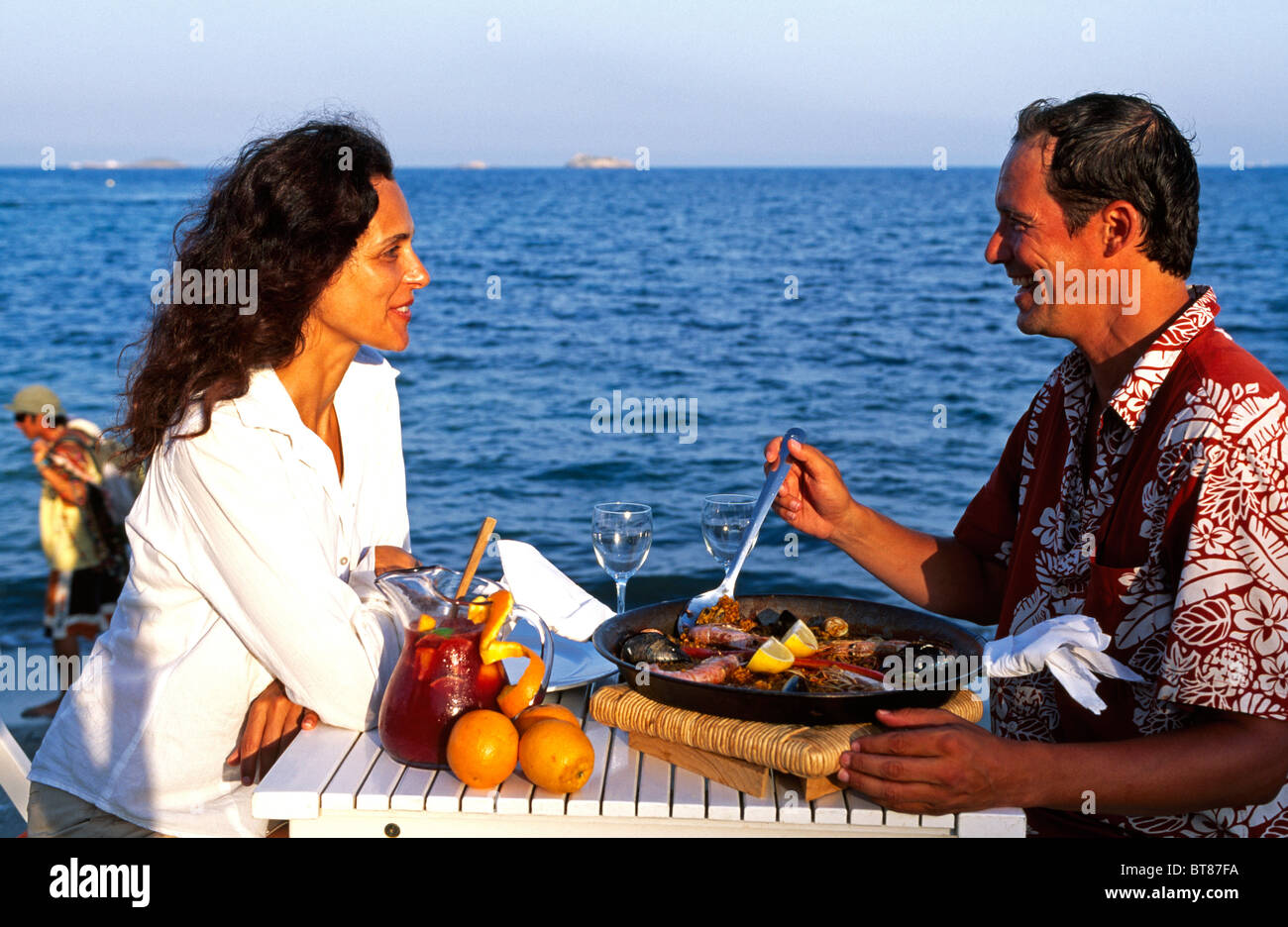 Paella spain restaurant hi-res stock photography and images - Alamy