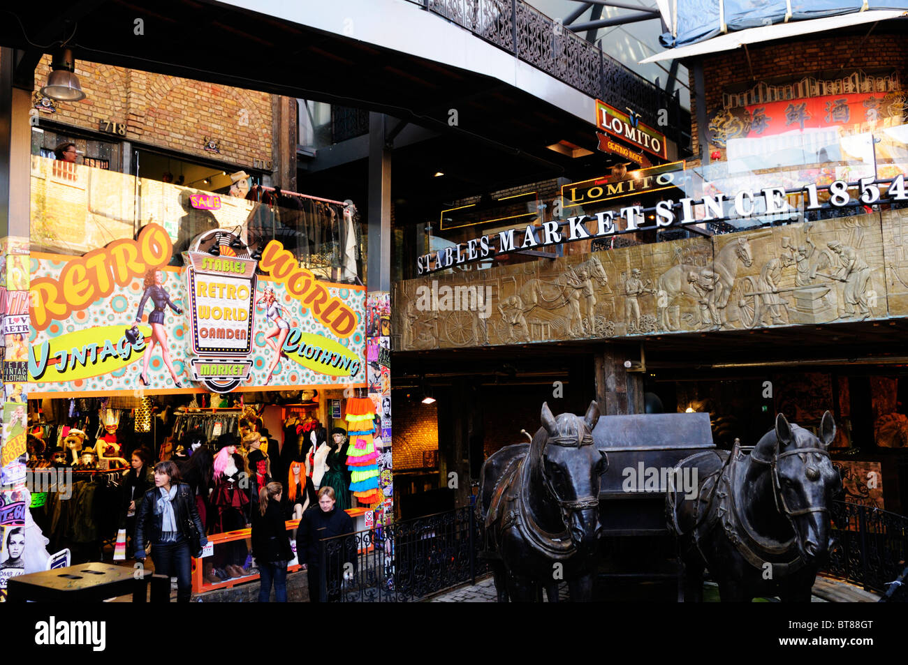 The Stables Market, Camden Town, London, England, UK Stock Photo - Alamy