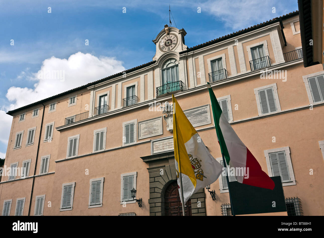 Pope palace castel gandolfo italy hi-res stock photography and images ...