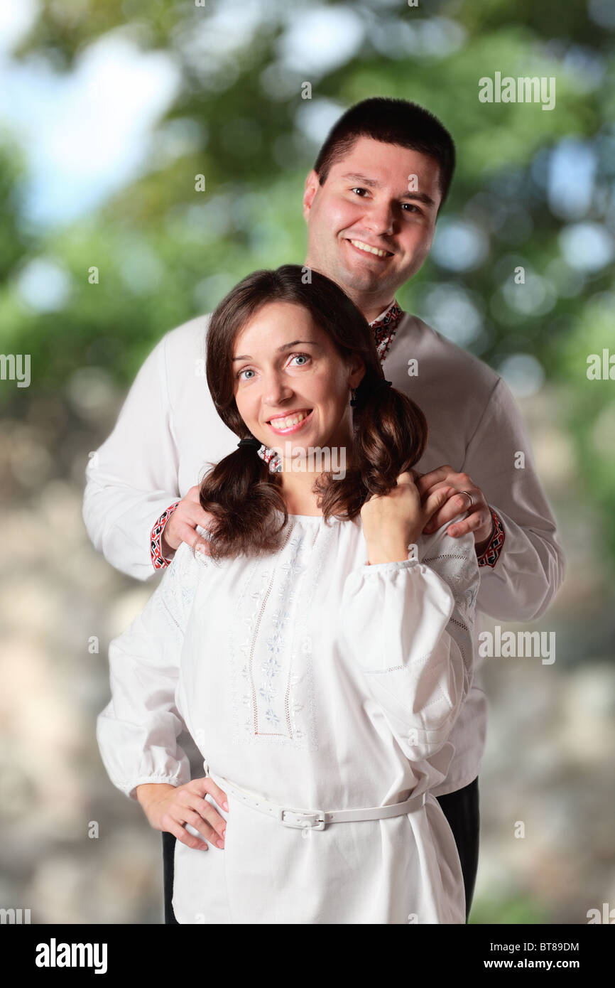 Ukrainian people in traditional clothing hi-res stock photography and ...