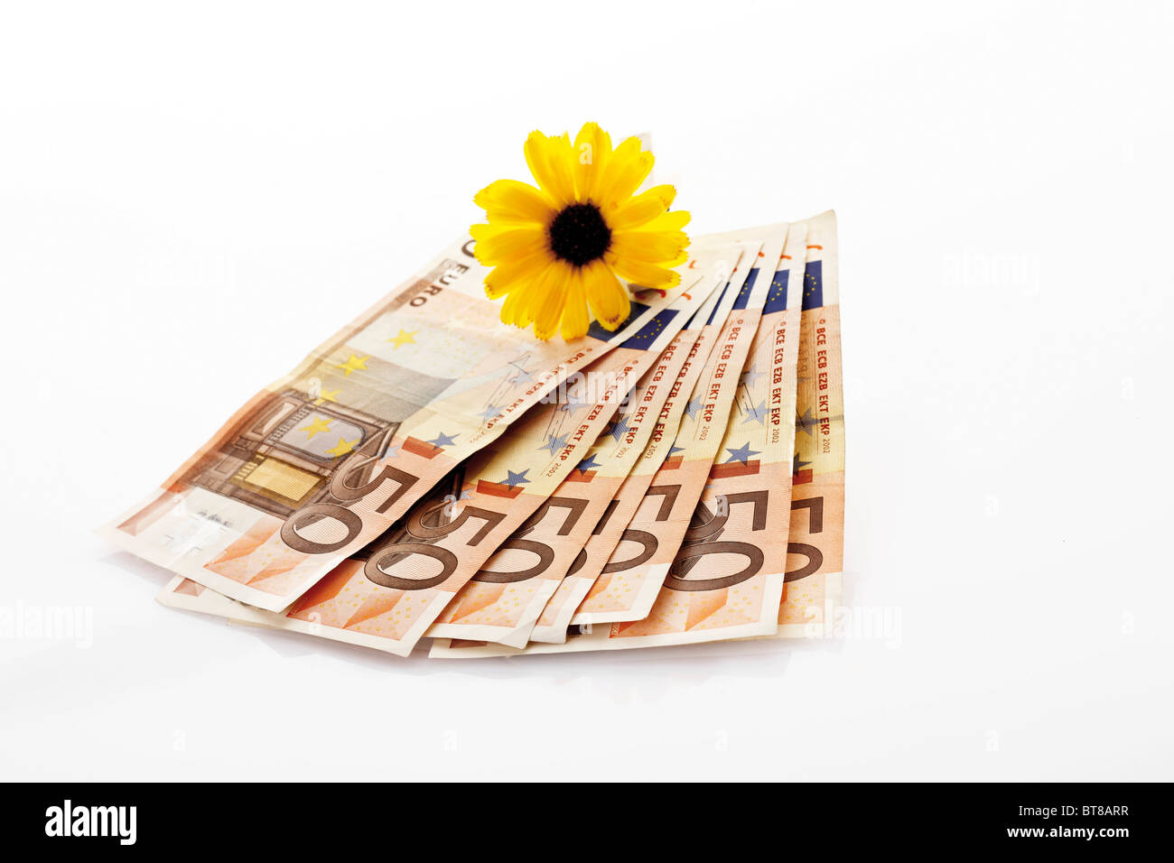 Forged euro banknotes Stock Photo - Alamy
