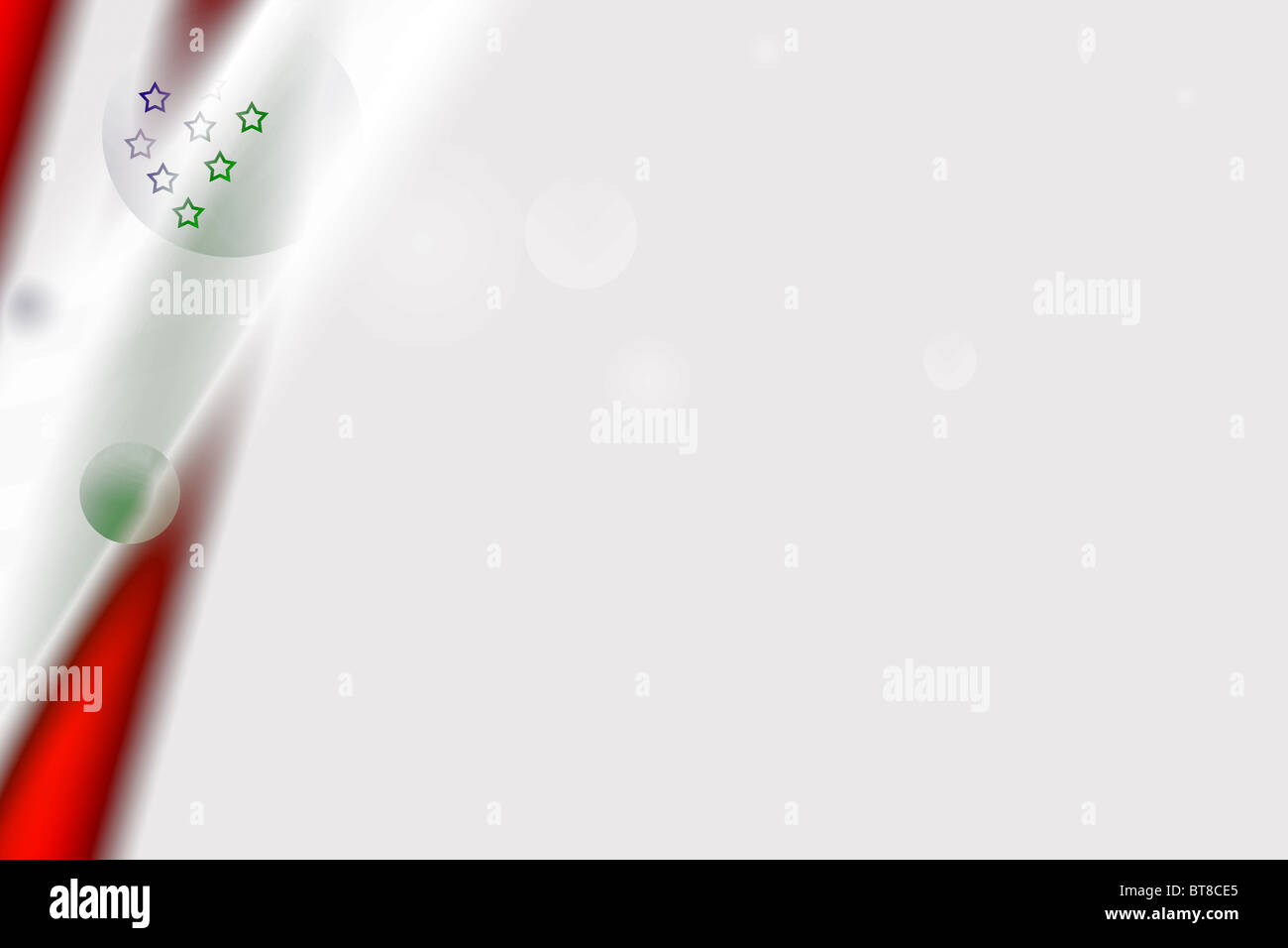 Grey space with planets Stock Photo - Alamy